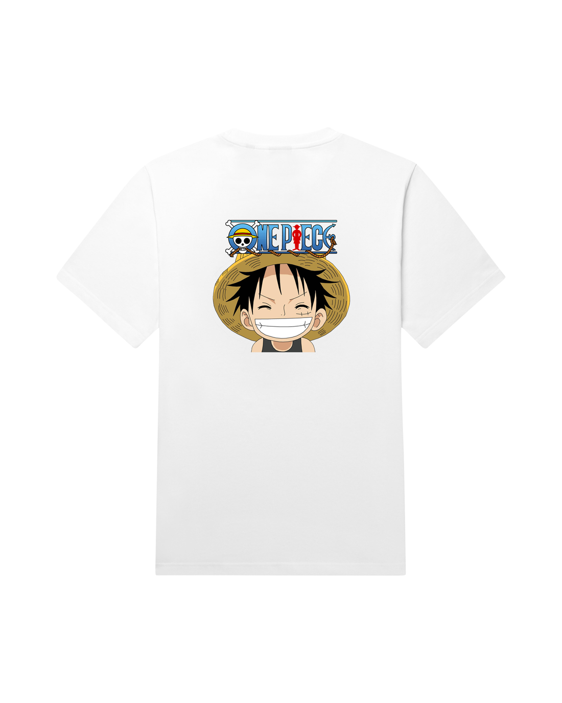One Piece Luffy T-shirt wit – Funime